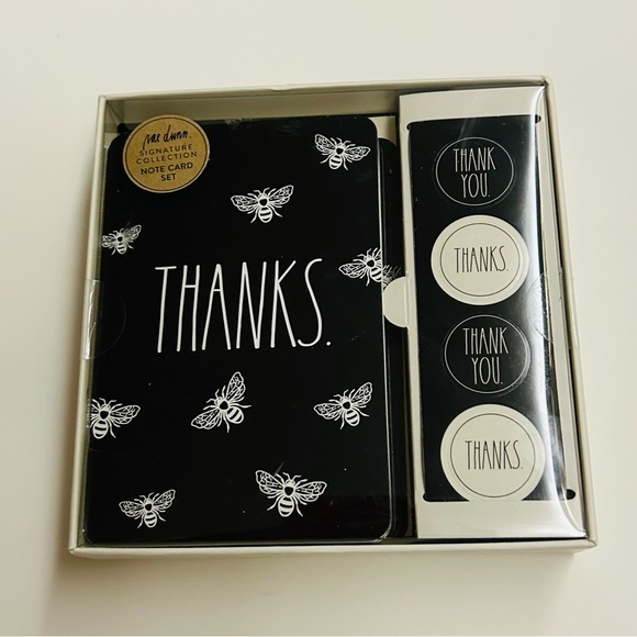 Rae Dunn | Office | New Rae Dunn Thank You Note Set Of 2 Cards 13 ...
